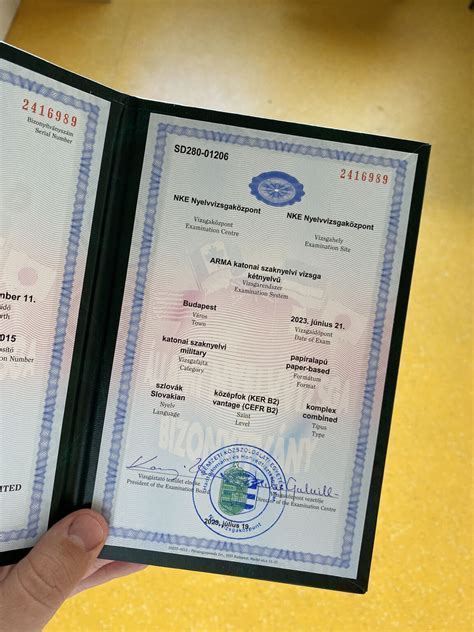 Zoltán Tamás On Linkedin Dear All Today I Received A Certificate Of Successful Language Exam That