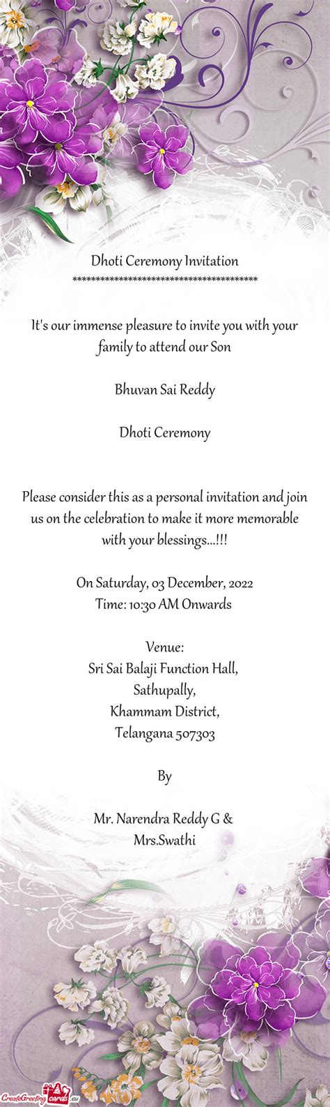 Bhuvan Sai Reddy Free Cards
