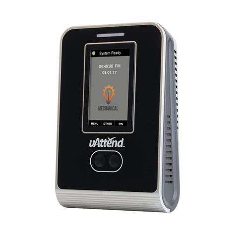 Uattend Facial Recognition Lan Time Clock Time Clock Market