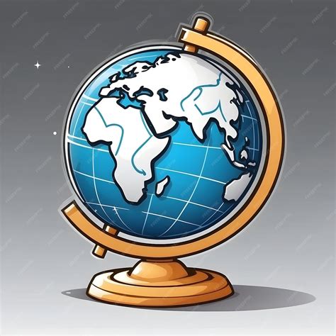 Global Icon World Map Symbol Earth Sphere International Globe Planet