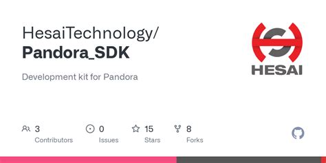 Github Hesaitechnology Pandora Sdk Development Kit For Pandora