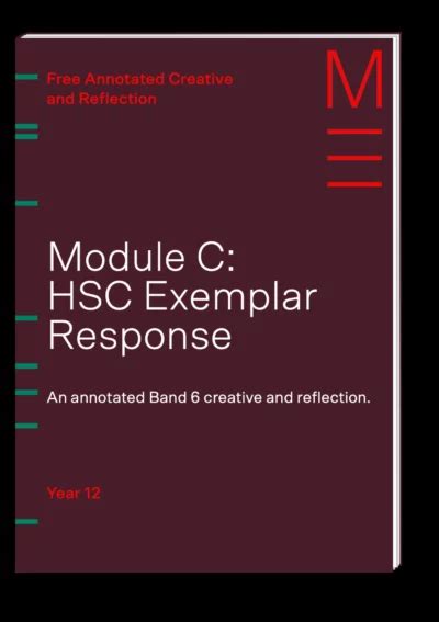Free Annotated Module C Hsc Exemplar Response Downloadable