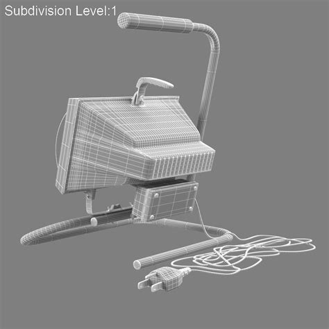Small Work Light 3d Model 49 3ds Max Free3d