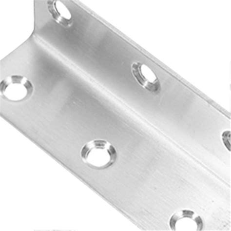 8pcs Corner Brace Heavy Duty L Bracket Flat Angle Brace For Furniture