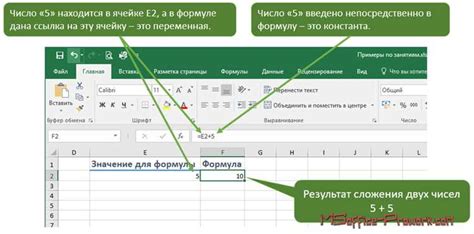 Формулы и функции в Microsoft Excel основные принципы использования