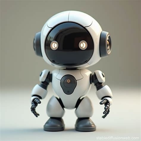 Mini Ai Robot Design Stable Diffusion Online