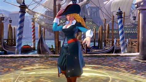 Street Fighter V Ruby Heart Rose Costume Trailer