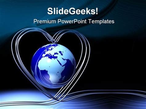 Wired Globe Powerpoint Themes And Powerpoint Slides 0811