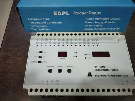 eapl st15 m2 sequence timer sequential timer eapl ip65 ip 66