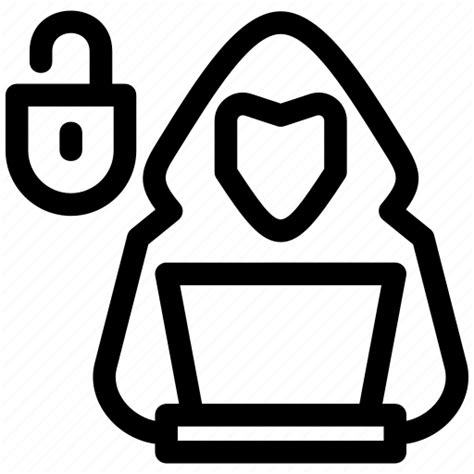 Hacker Computer Security Cyber Hacking Network Icon Download On Iconfinder