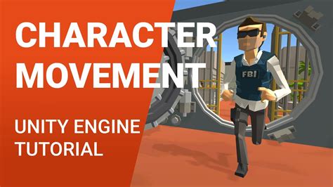 How To Make A Game In Unity Character Movement Youtube