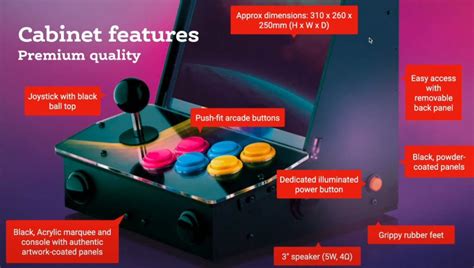 retro arcade kit for raspberry pi 4