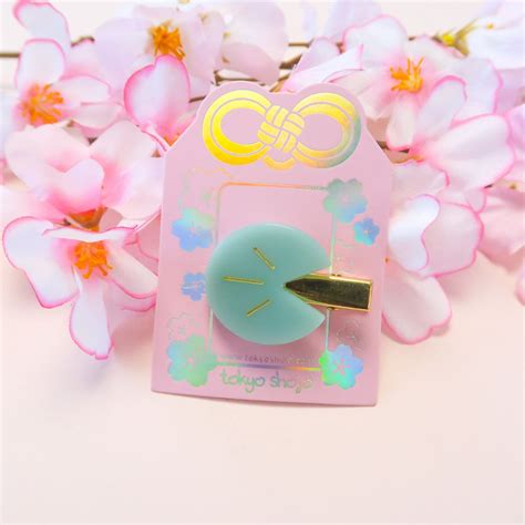 Pon Plush Hair Clips Cute Kawaii Japanese Hair Clips Sakura Moon