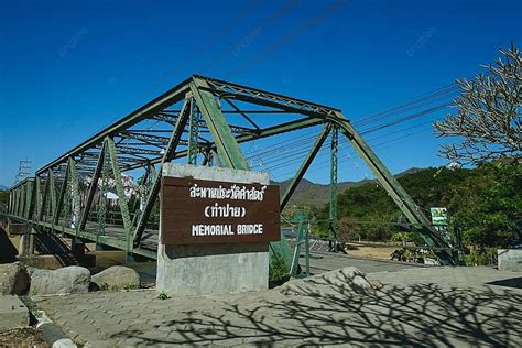 The Pai Memorial Bridge And World War Ii Memorial Photo Background And