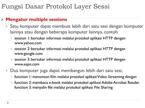 PPT Session Layer PowerPoint Presentation Free Download ID 6115875