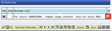 Solved For Object Xabbelegnr Number Range Interval Does Sap Community