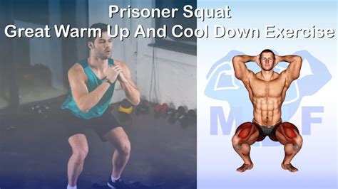 Prisoner Squat Great Body Weight Warm Up And Cool Down Exercise