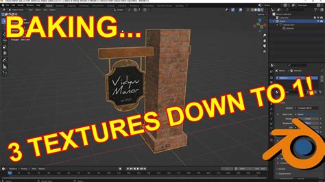 The Basics Of Baking Textures In Blender Youtube