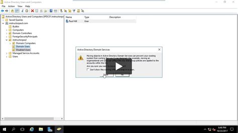Disable And Delete User Accounts Lesson Server Academy