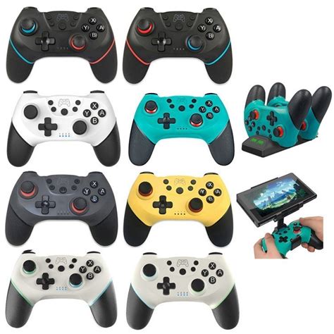 For Switch Switch OLED Switch Lite Bluetooth Handle Axis Wireless Gamepad Left Blue Right