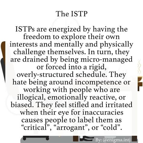 21 Signs That You Re An Istp The Virtuoso Personality Type Artofit