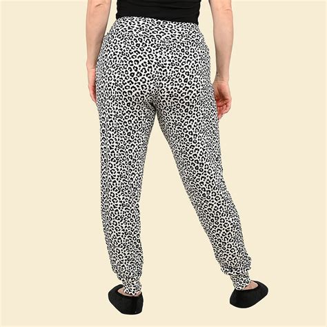 Buy Tamsy Snow Leopard Jogger Pant With Pockets L At Shoplc