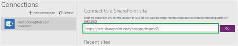 powerapps integration with sharepoint