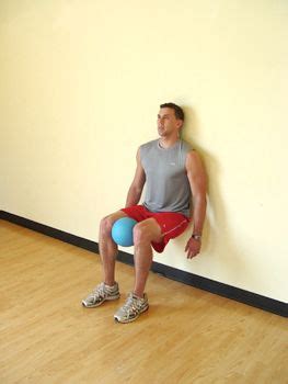 Sparkpeople Single Leg Wall Sit 15 Wall Sits Bicycle Crunches Challenge