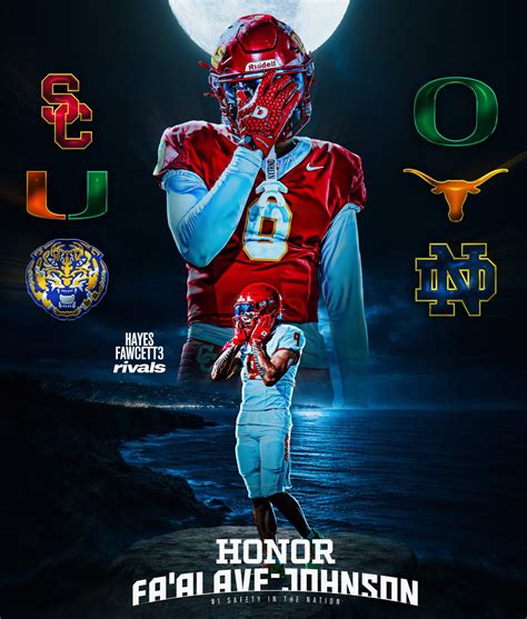 News Five Star Safety Honor Faalave Johnson Is Down To 6 Schools He