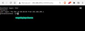 How To Run Linux Terminal On Web Browser Using Wetty ComputingForGeeks