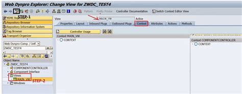 Techsap Creating A Table In Webdynpro Abap