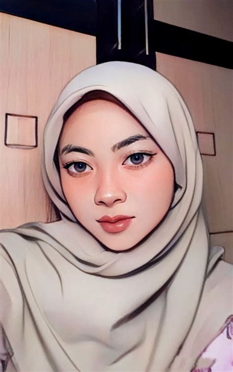Kartun Kartun Jilbab Ootd Gadis Berjilbab