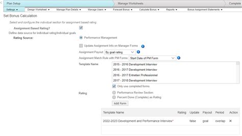 individual goal not getting updated in variable pa sap community