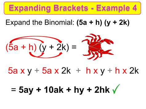 Expanding Binomial Brackets Pptx