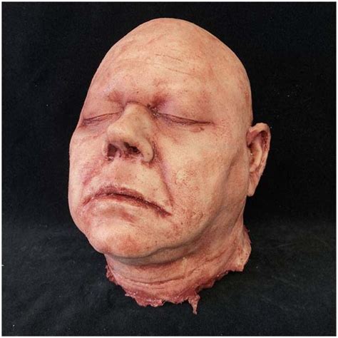 Silicone Severed Head Abe Flesh Silicone Severed Head Abe Flesh