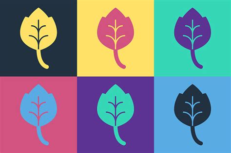 팝 아트 리프 아이콘 고립 팝 아트 배경 나뭇잎 기호 신선한 천연 제품 기호 벡터 0명에 대한 스톡 벡터 아트 및 기타 이미지 0명 Friendly Match 가을