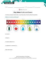 Understanding Acids And Bases Key Concepts And Properties Course Hero