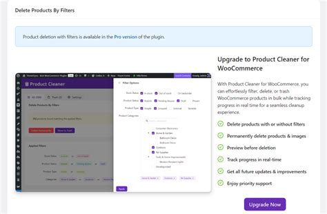 Delete All Products For Woocommerce Wordpress Plugin