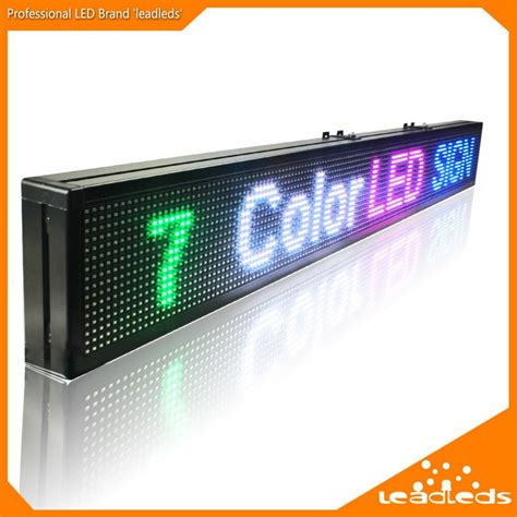 1250mm Rgb Smd Full Color Wifi Programmable Scrolling Message Led