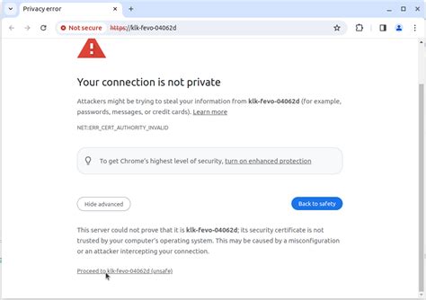 Web Administration Interface Keros 6