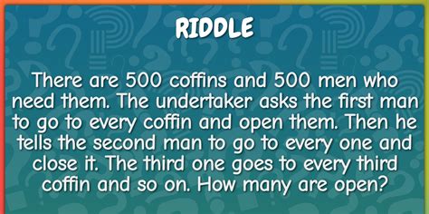 Math Riddles With Answers