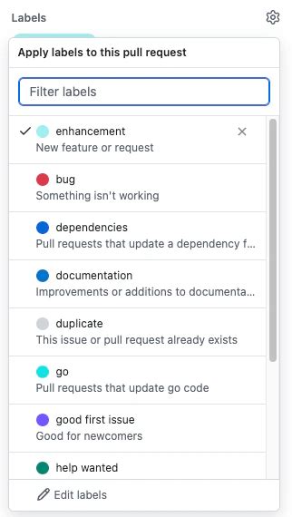 Label Your Pull Requests