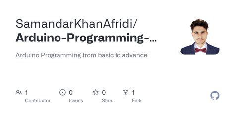 Github Samandarkhanafridiarduino Programming Tutorials Arduino