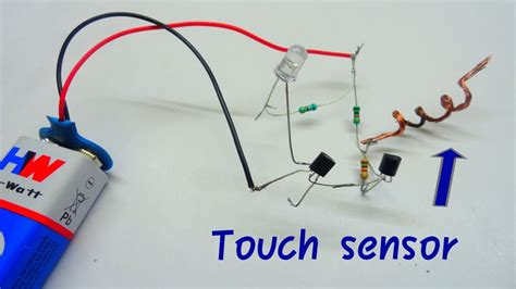 How To Make A Touch Sensor Using BC IC YouTube