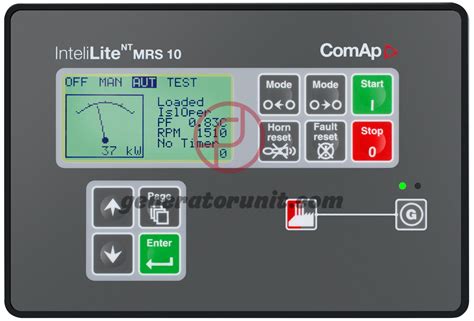 Comap Intelilite Nt Mrs 10 Il Nt Mrs10 Manual Remote Start Mrs Genset