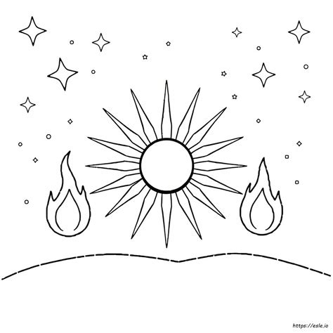 Heat Coloring Pages