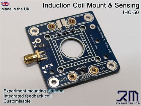Induction Coil Mount Custom Electronics Pwm Circuits Induction Heating And Diy Science Projects