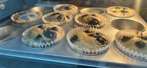 블루베리 왕창 때려 넣은 블루베리폭탄머핀