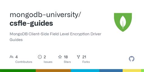 Github Mongodb Universitycsfle Guides Mongodb Client Side Field