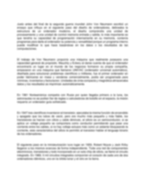 Solution Historia De La Computadora Y Cuadro Comparativo De Las Cinco